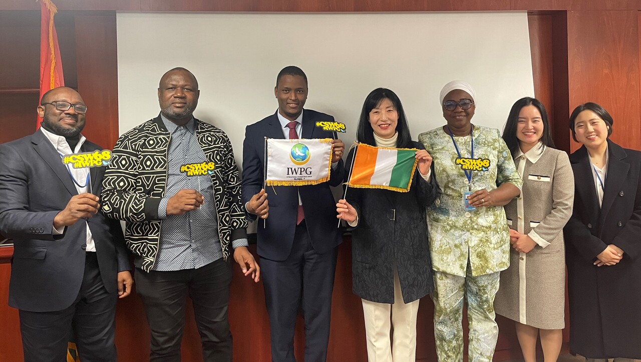 IWPG, UN 여성지위위원회에서 평화 협력 방안 모색