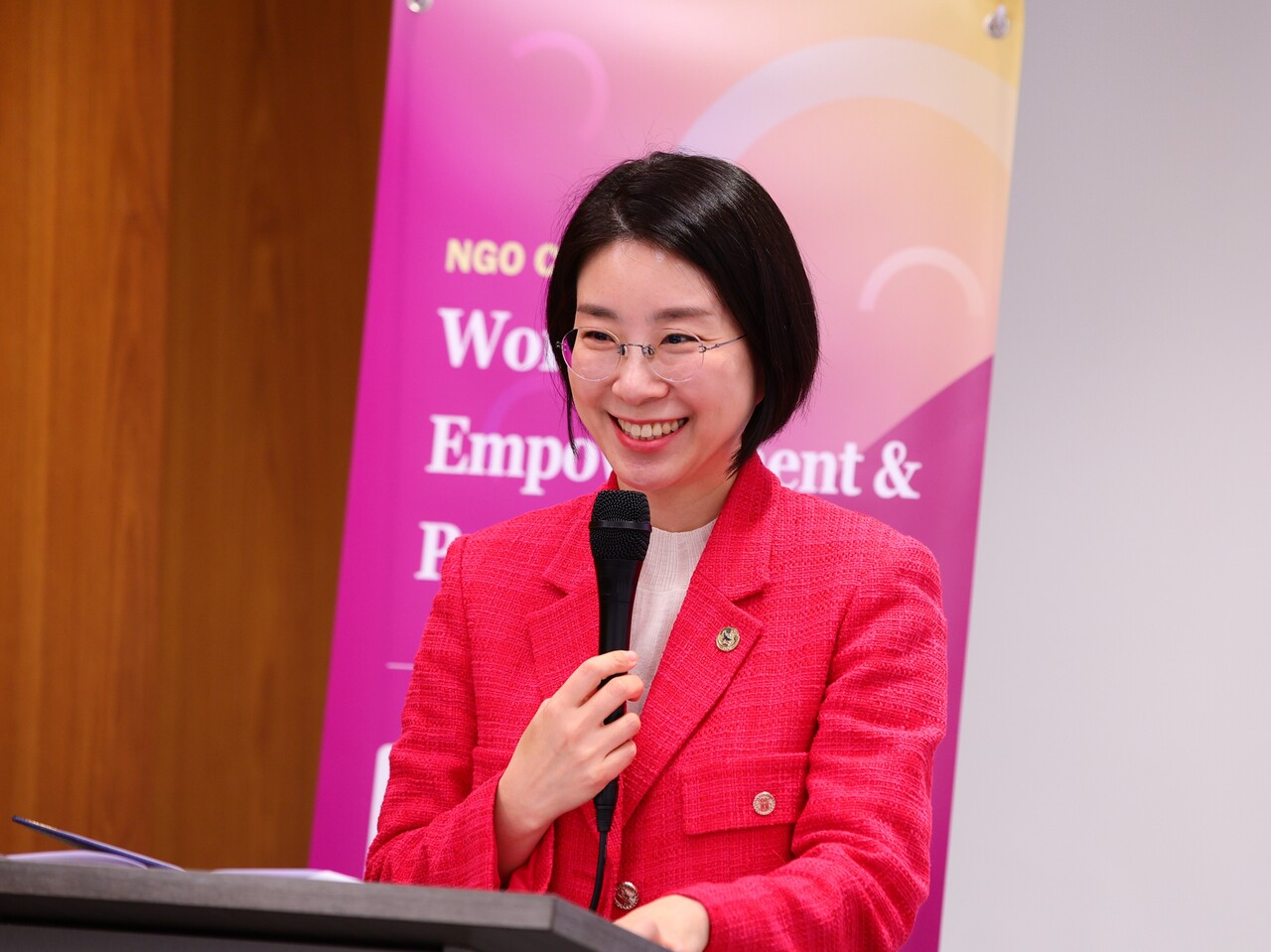 IWPG, 유엔 CSW 제69차 회의서 여성평화교육 앞장